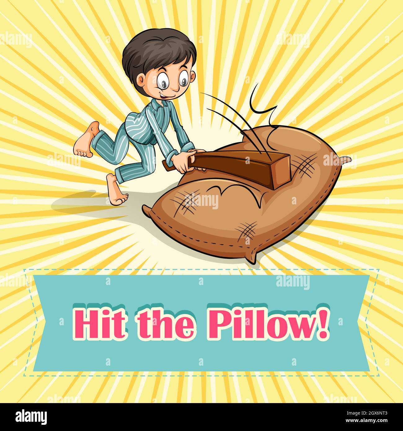 Child hit Stock Vector Images - Alamy