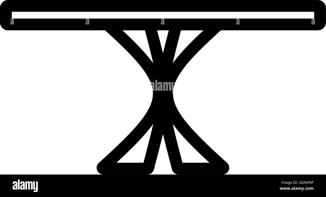 Restaurant table icon hi-res stock photography and images - Alamy