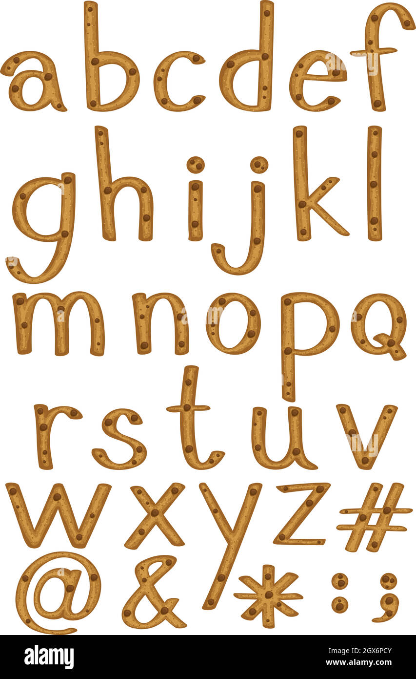 Stylish Alphabet Stock Vector Images - Alamy