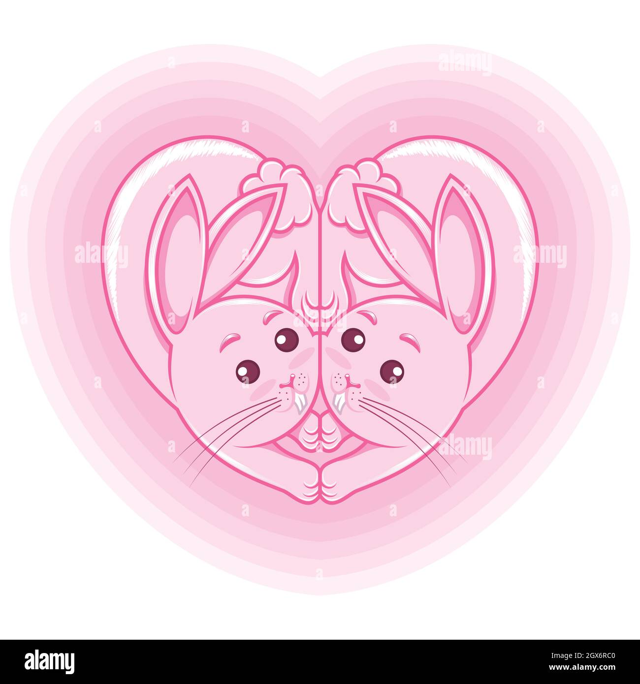 Heart pet logo hi-res stock photography and images - Alamy
