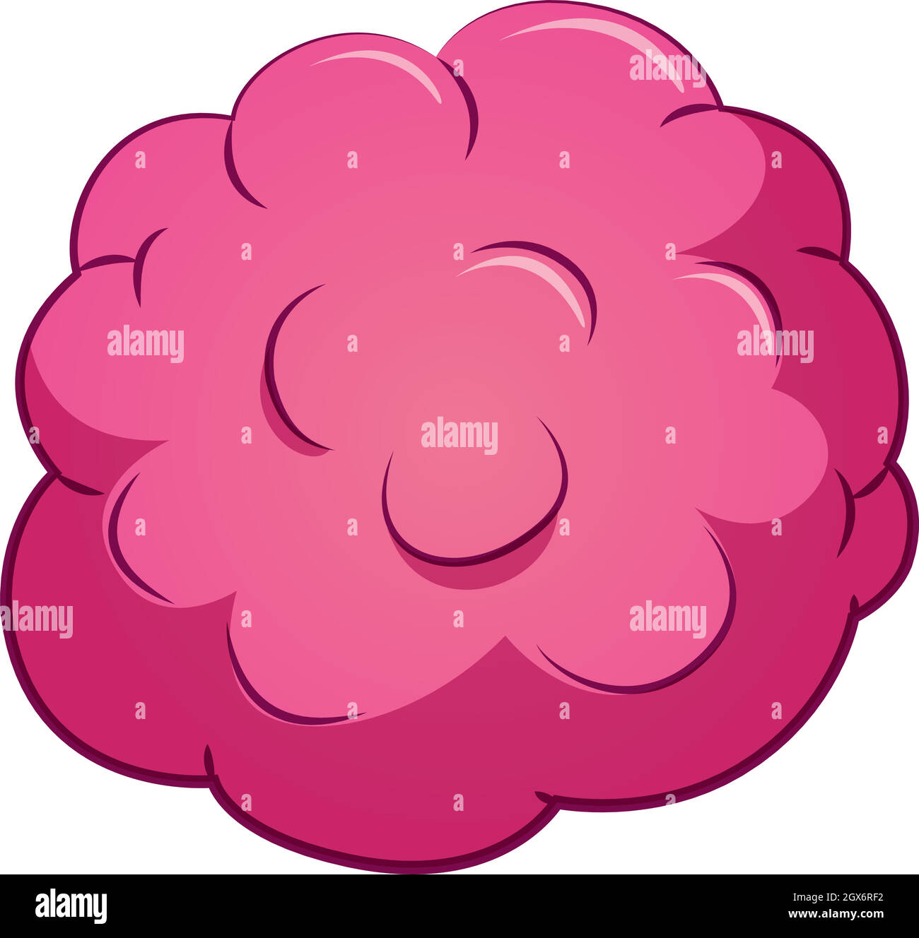 Round bacteria on white Stock Vector Image & Art - Alamy