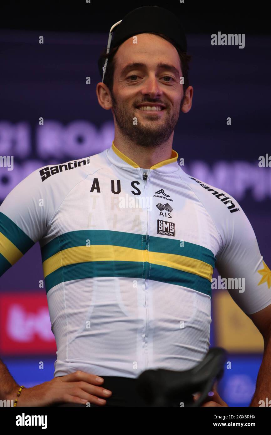 Nathan Haas of Australia during the 2021 UCI World Road Championships ...
