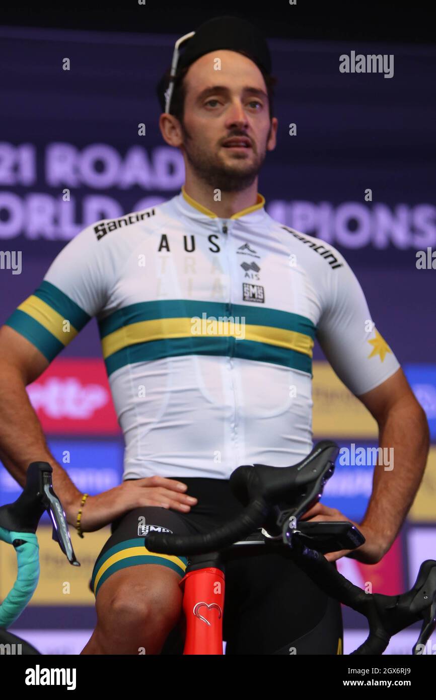 Nathan Haas of Australia during the 2021 UCI World Road Championships ...