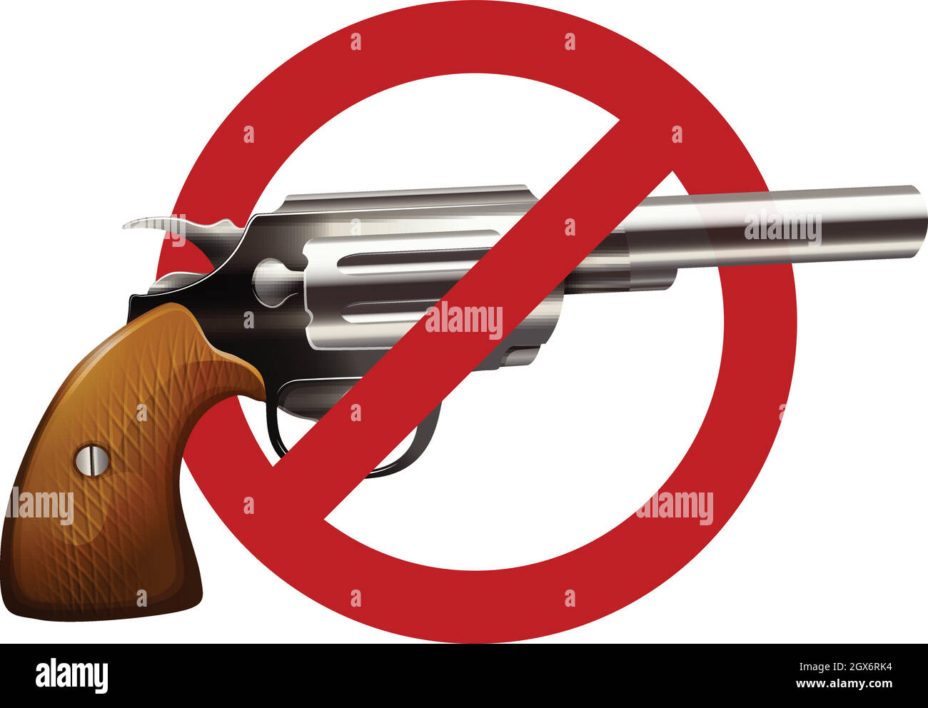 Gun control sign with shotgun Stock Vector Image & Art - Alamy