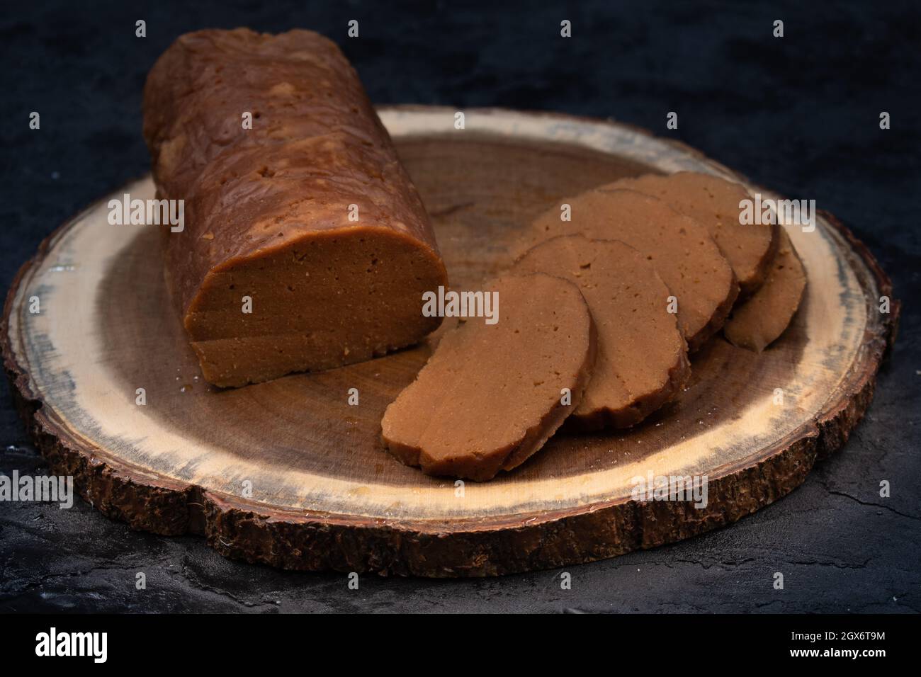 Seitan sausages hi-res stock photography and images - Alamy