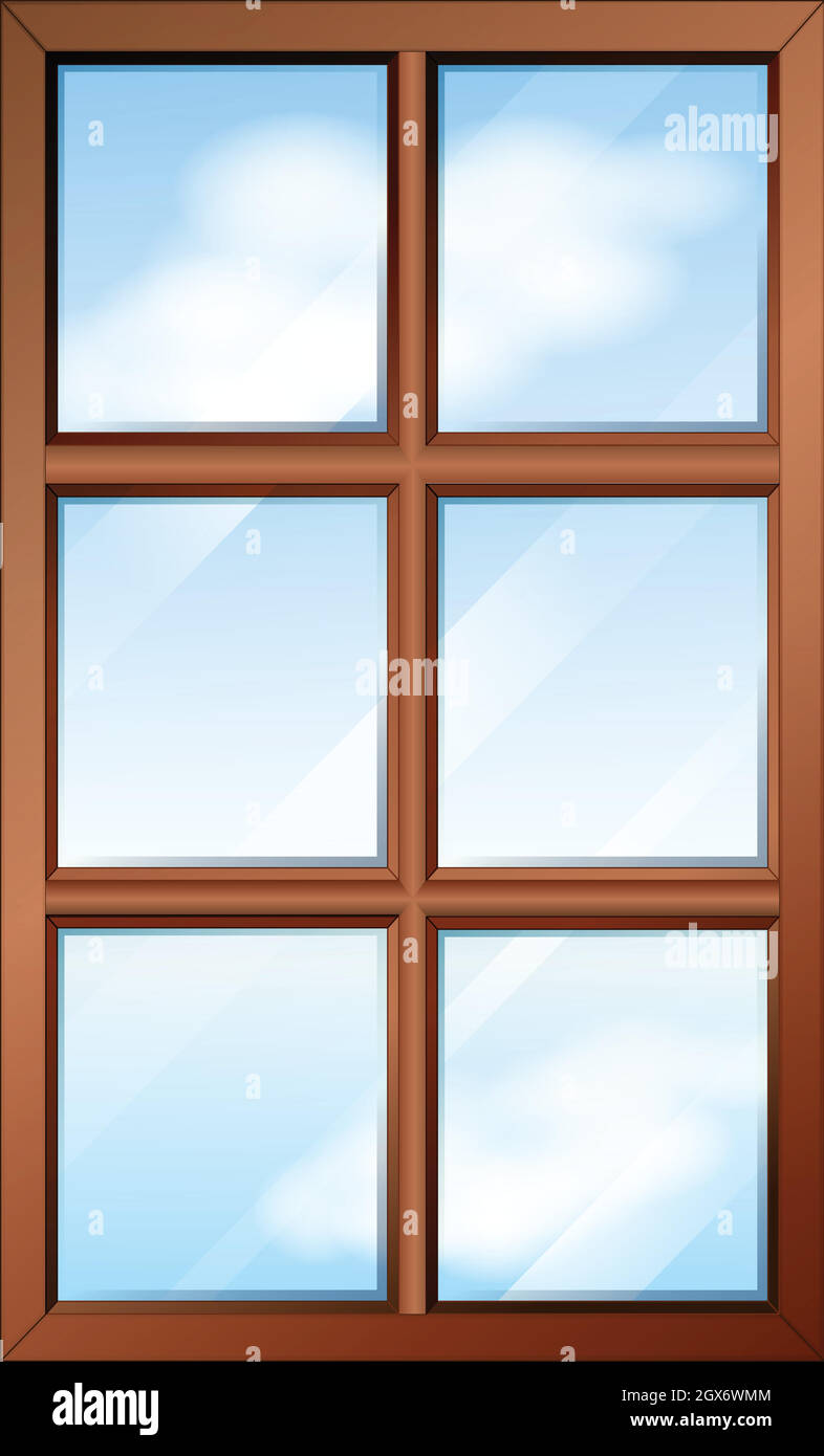 Background window with wall Stock Vector Images - Alamy