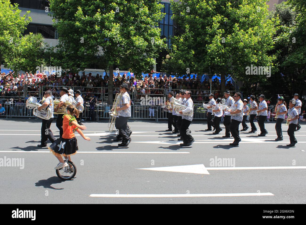 Christmas parade in Auckland. New Zealand. 20 Nov. 2011 Stock Photo - Alamy