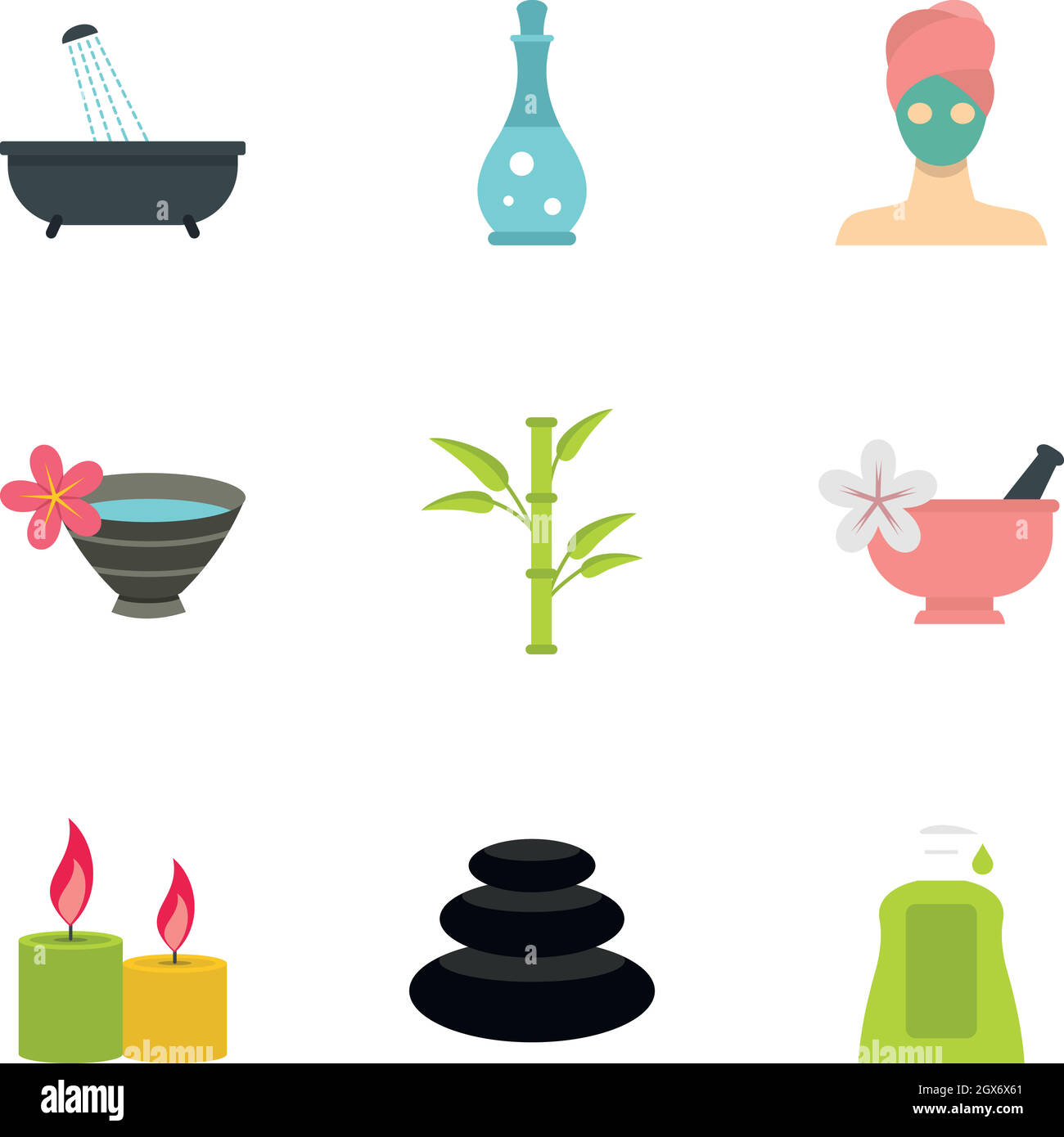 Massage Stock Vector Images Alamy