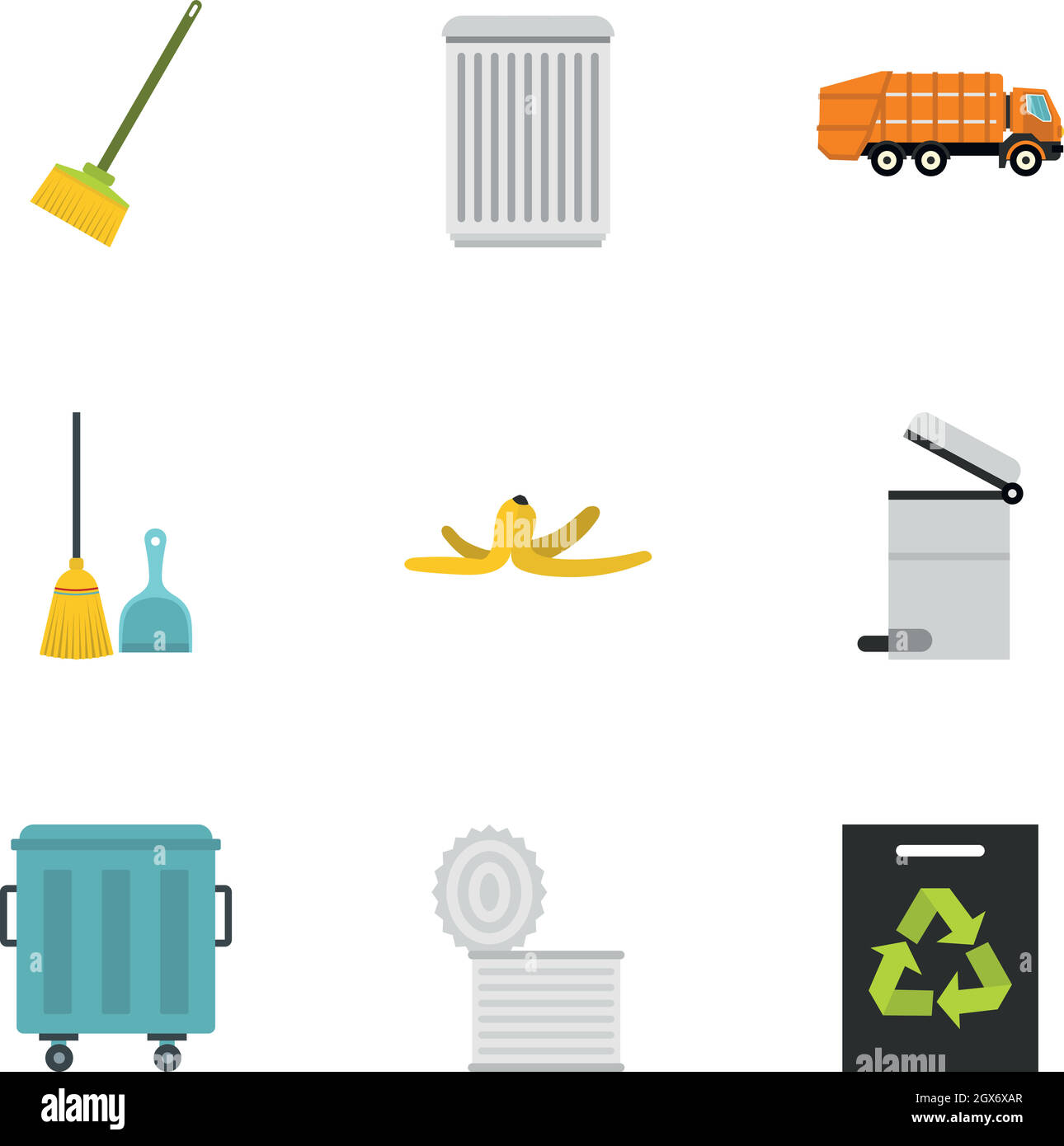 Ecology and waste icons set, flat style Stock Vector Image & Art - Alamy Ecology and waste icons set, flat style Stock Vector Image & Art - Alamy