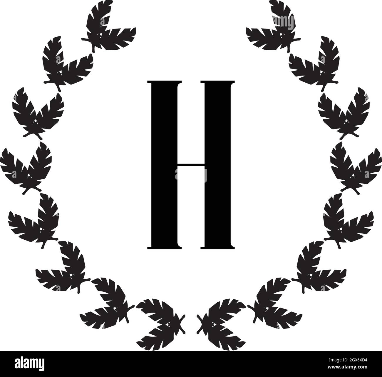 Green emblem graphic design Black and White Stock Photos & Images - Alamy