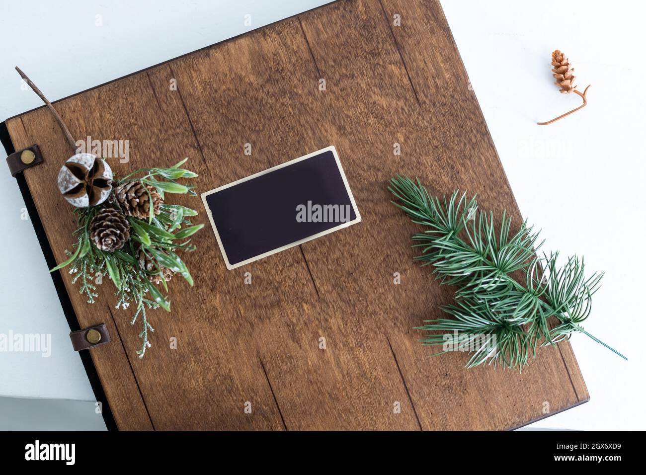 photo book with wooden cover. unfolded photobook. sample photobook ...