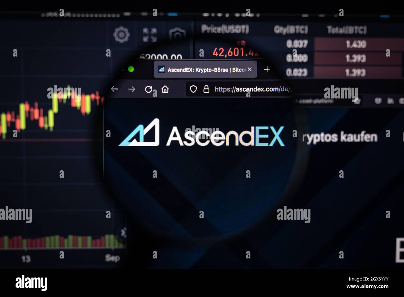 Ascendex logo hi-res stock photography and images - Alamy