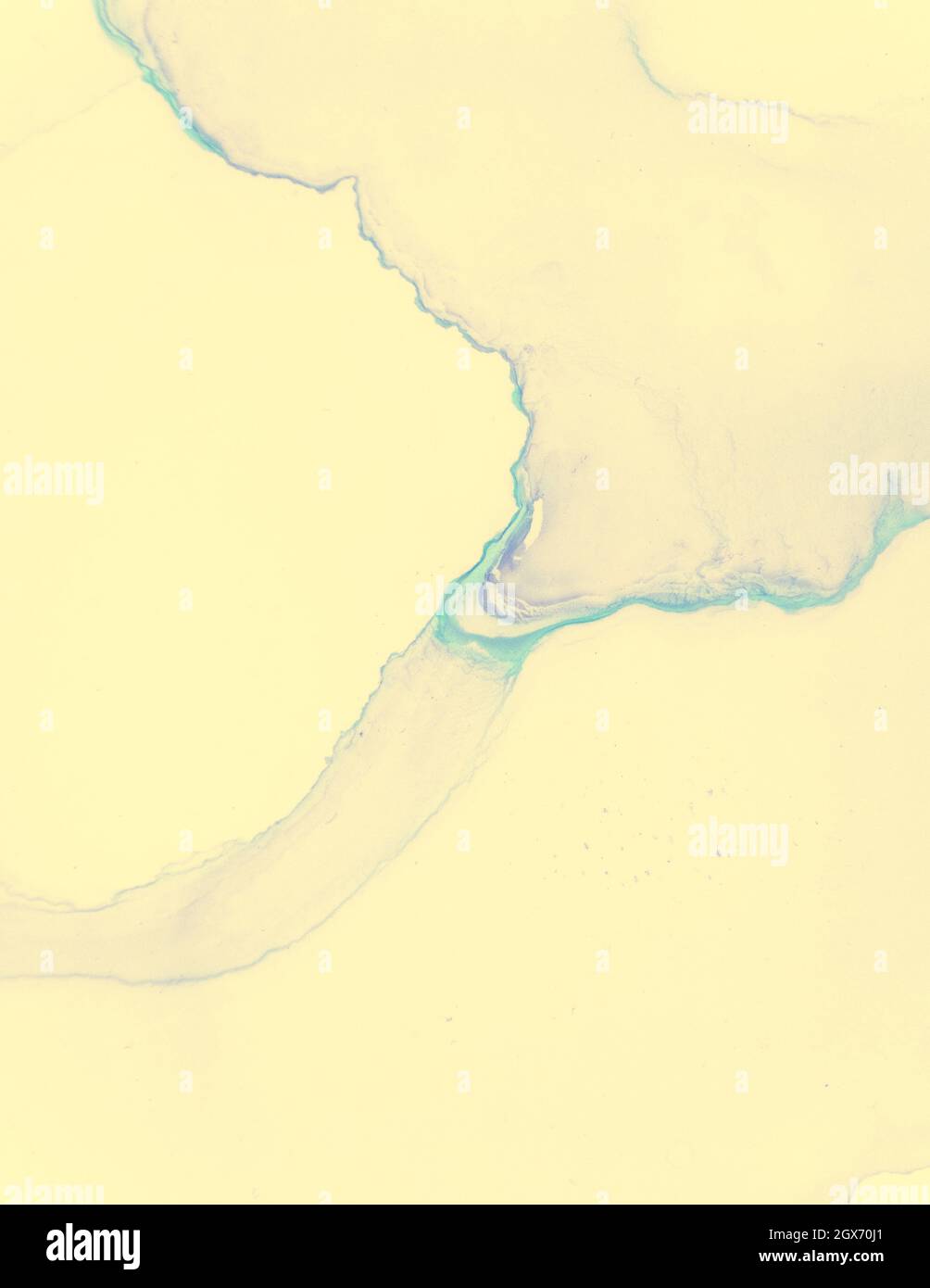 Wedding Card Design. Yellow Pastel Fluid Splash Stock Photo - Alamy