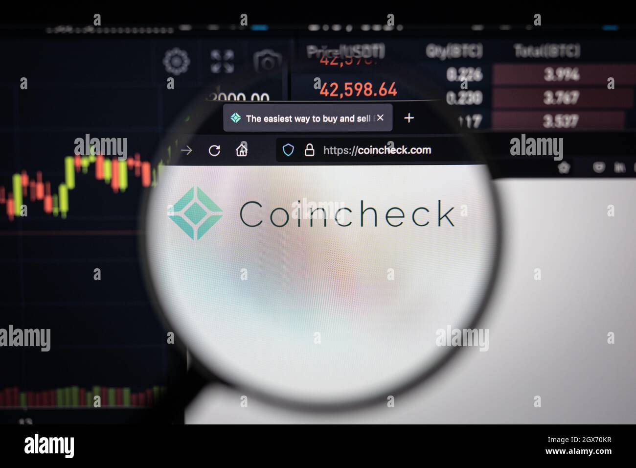 Coincheck crypto hi-res stock photography and images - Alamy
