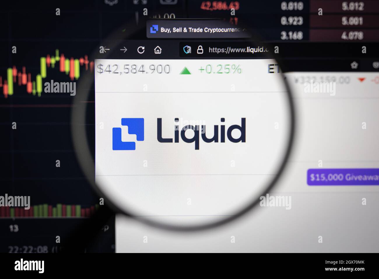 Liquid logo hi-res stock photography and images - Alamy