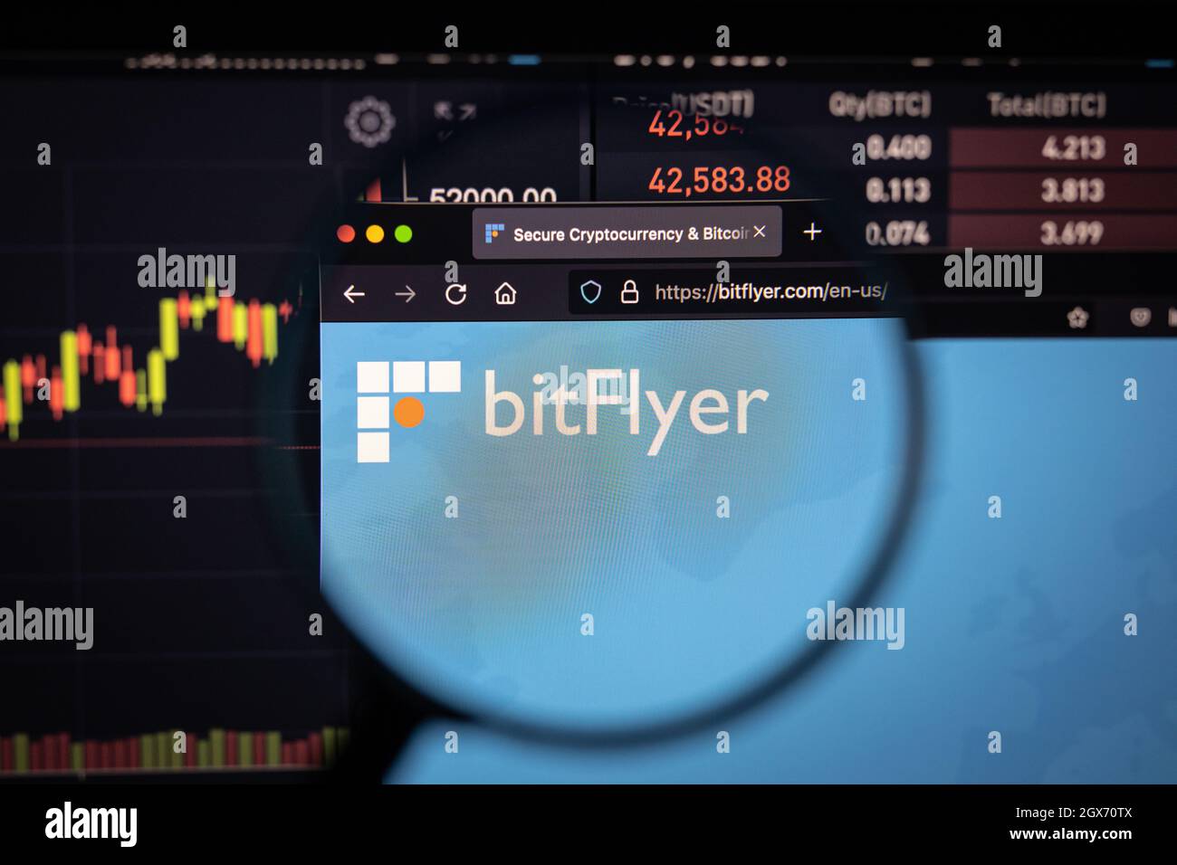 Logo bitflyer hi-res stock photography and images - Alamy