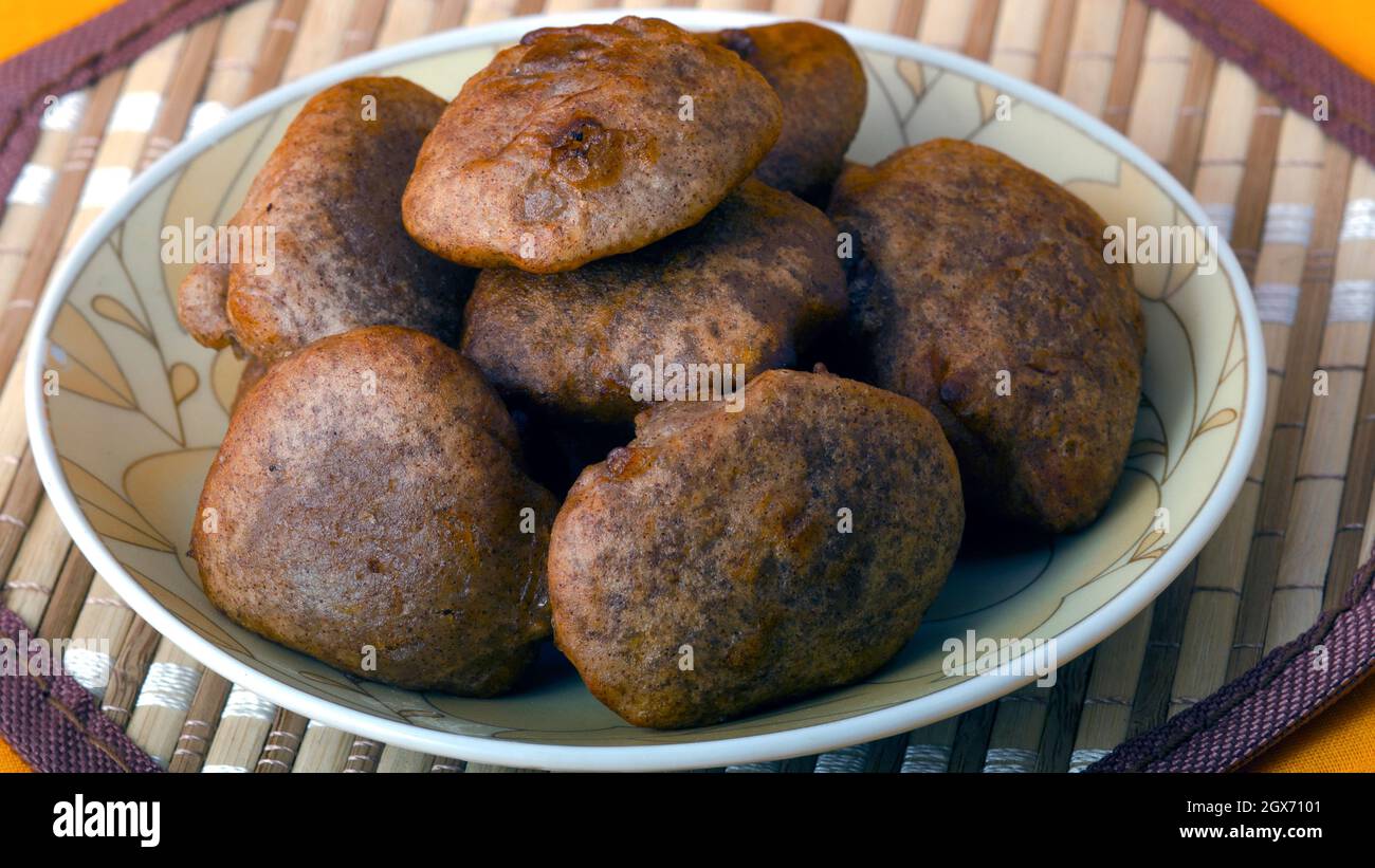 traditional Sri Lankan homemade Sweet( Kavum). a favourite delicacy ...
