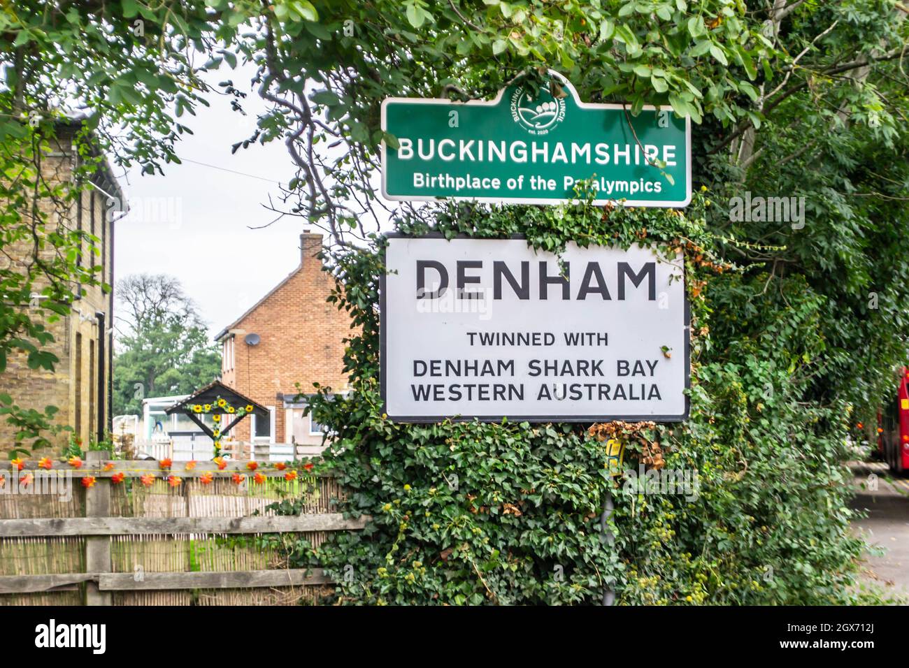 DENHAM, ENGLAND - 25 September 2021: Denham and Buckinghamshire ...