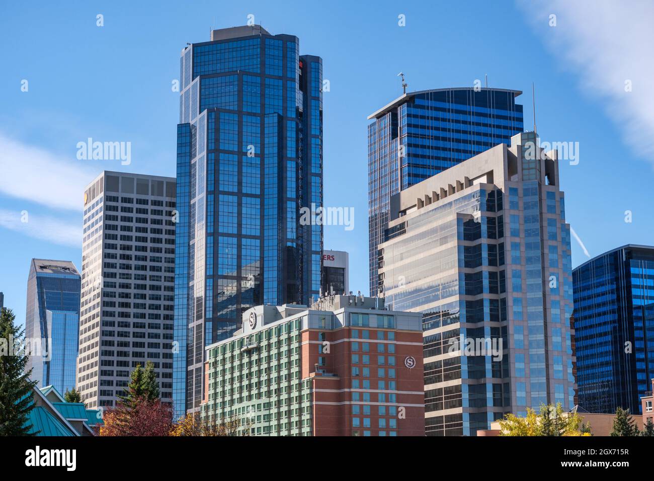 City of calgary skyline hi-res stock photography and images - Alamy