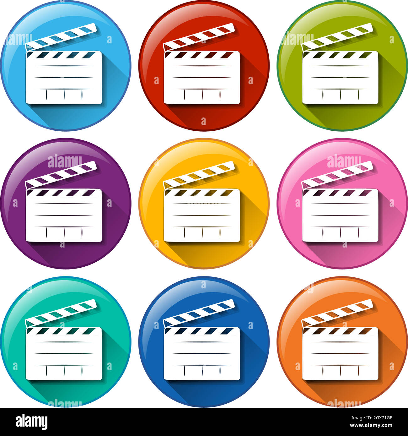 Movie background Stock Vector Images - Alamy