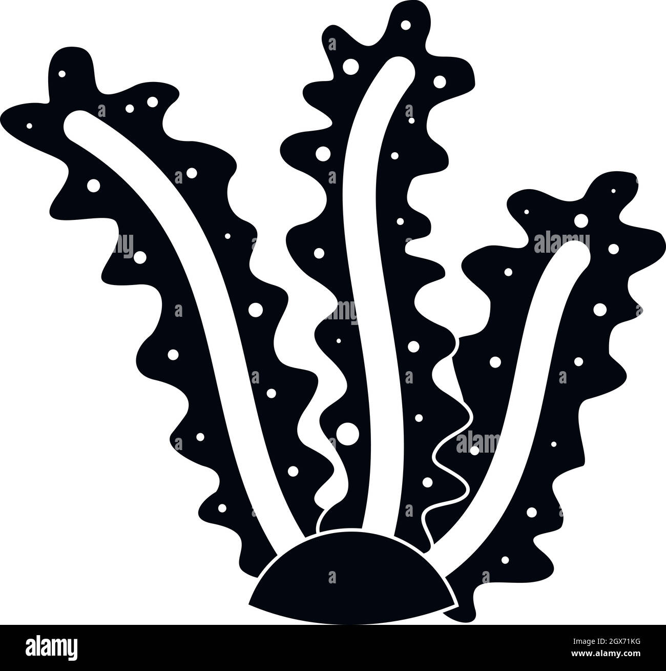 Seaweed vector hi-res stock photography and images - Alamy