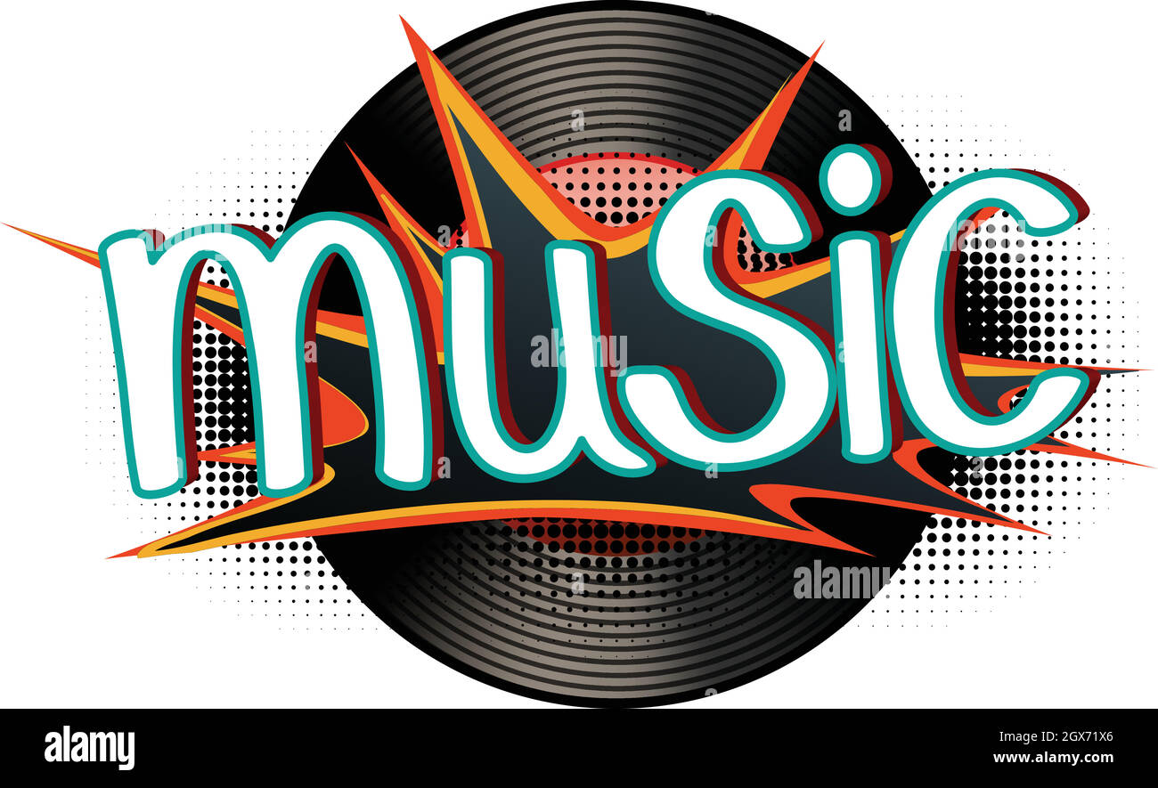 Classic rock poster Stock Vector Images - Alamy