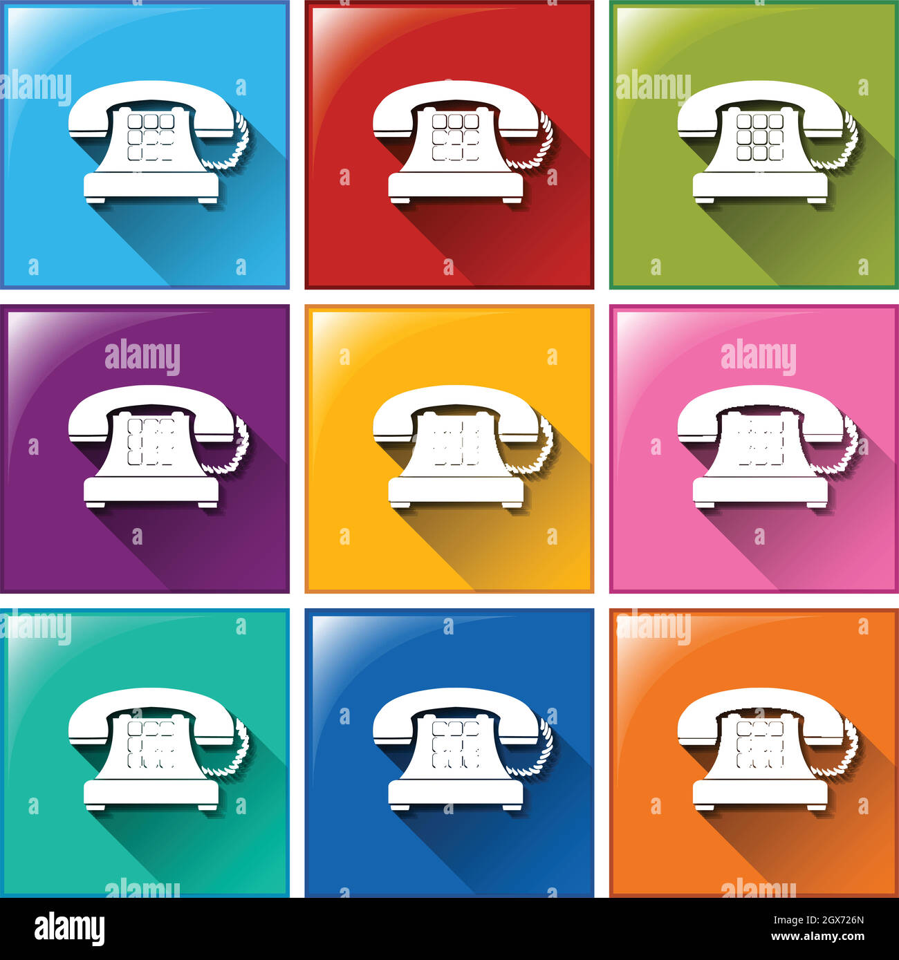 Telephone buttons hi-res stock photography and images - Alamy