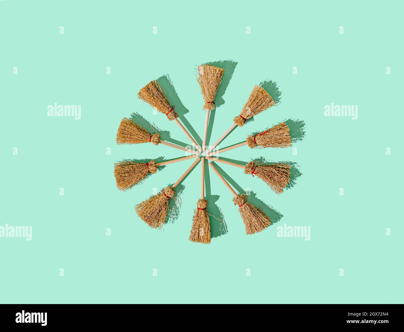 Witches brooms hi-res stock photography and images - Alamy