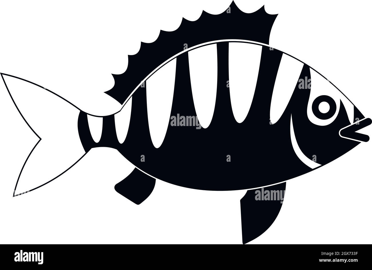 Freshwater perch Stock Vector Images - Alamy