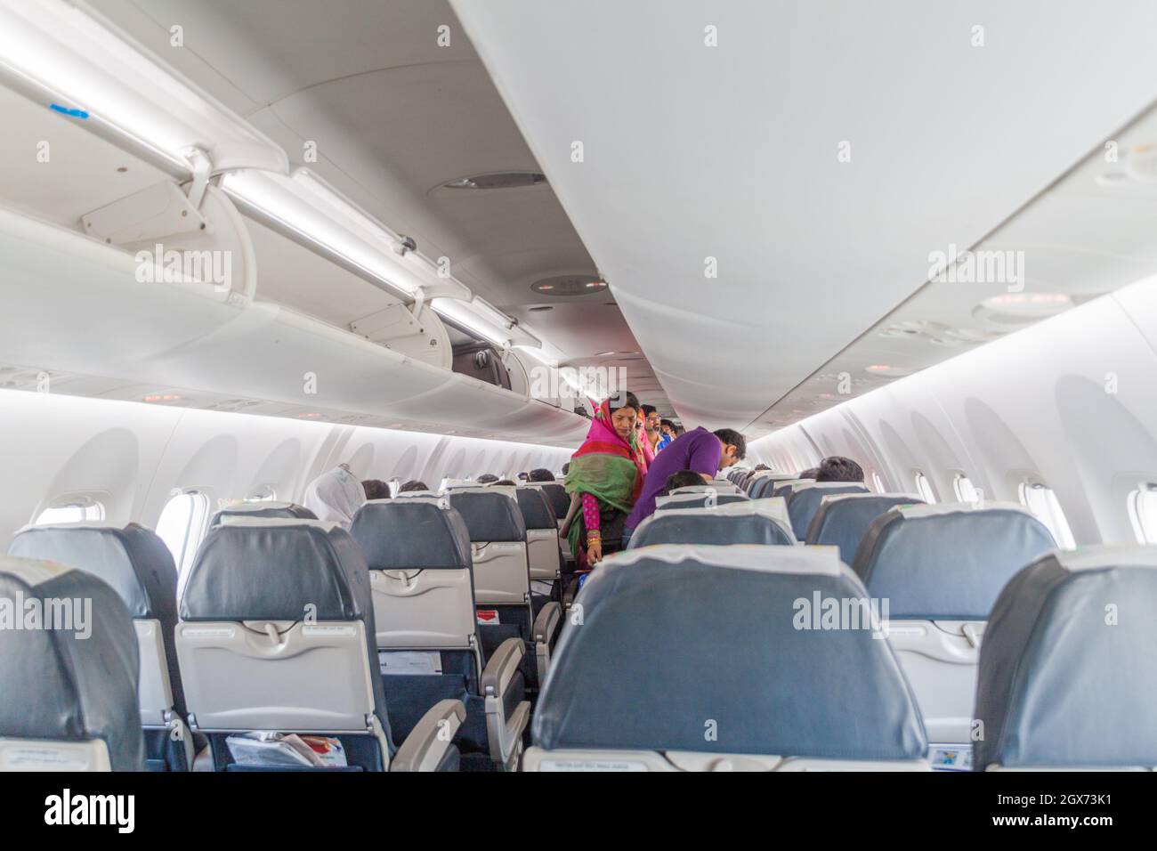 Bombardier Q400 Interior