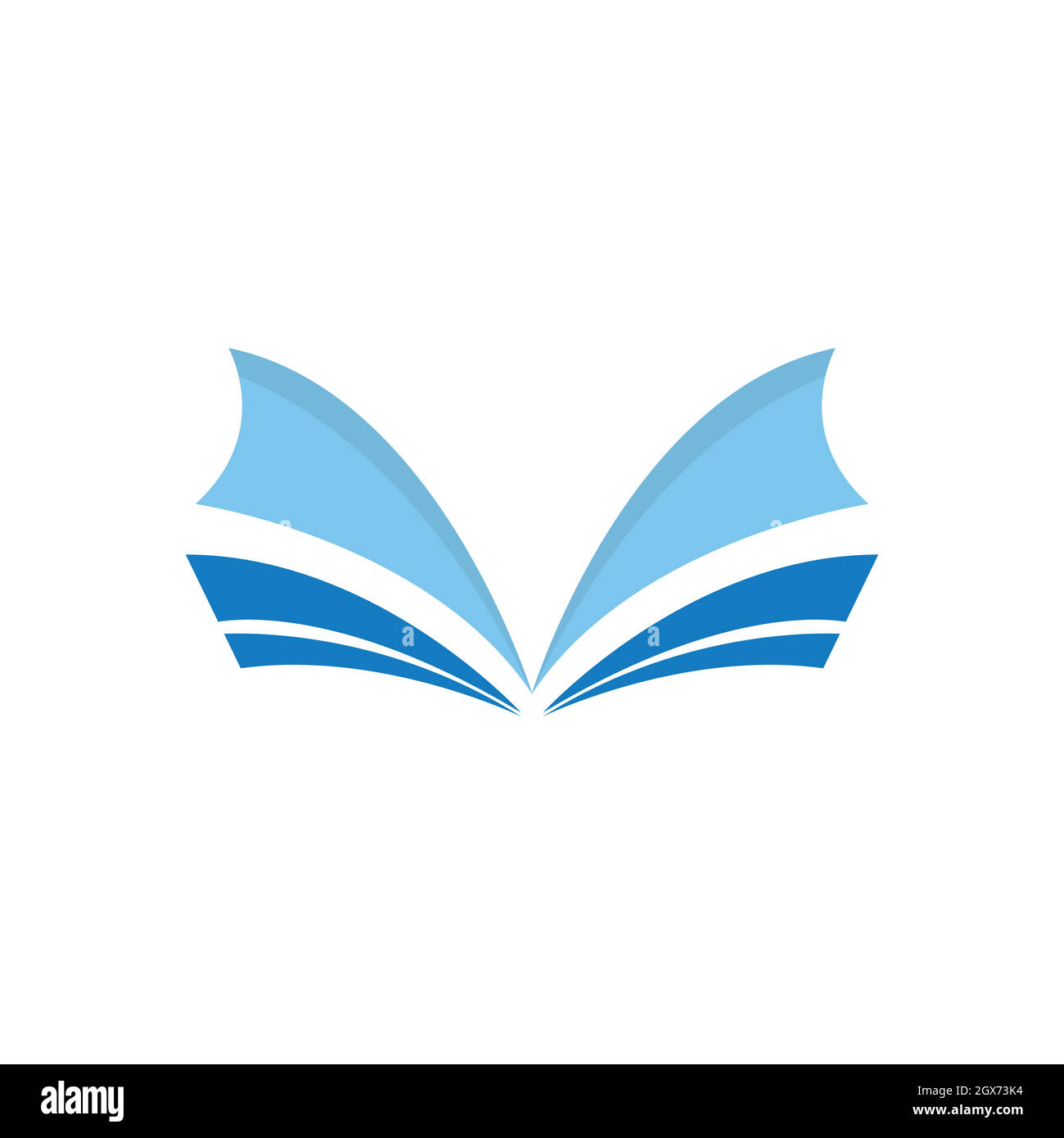 Book logo vector Stock Vector Images - Alamy