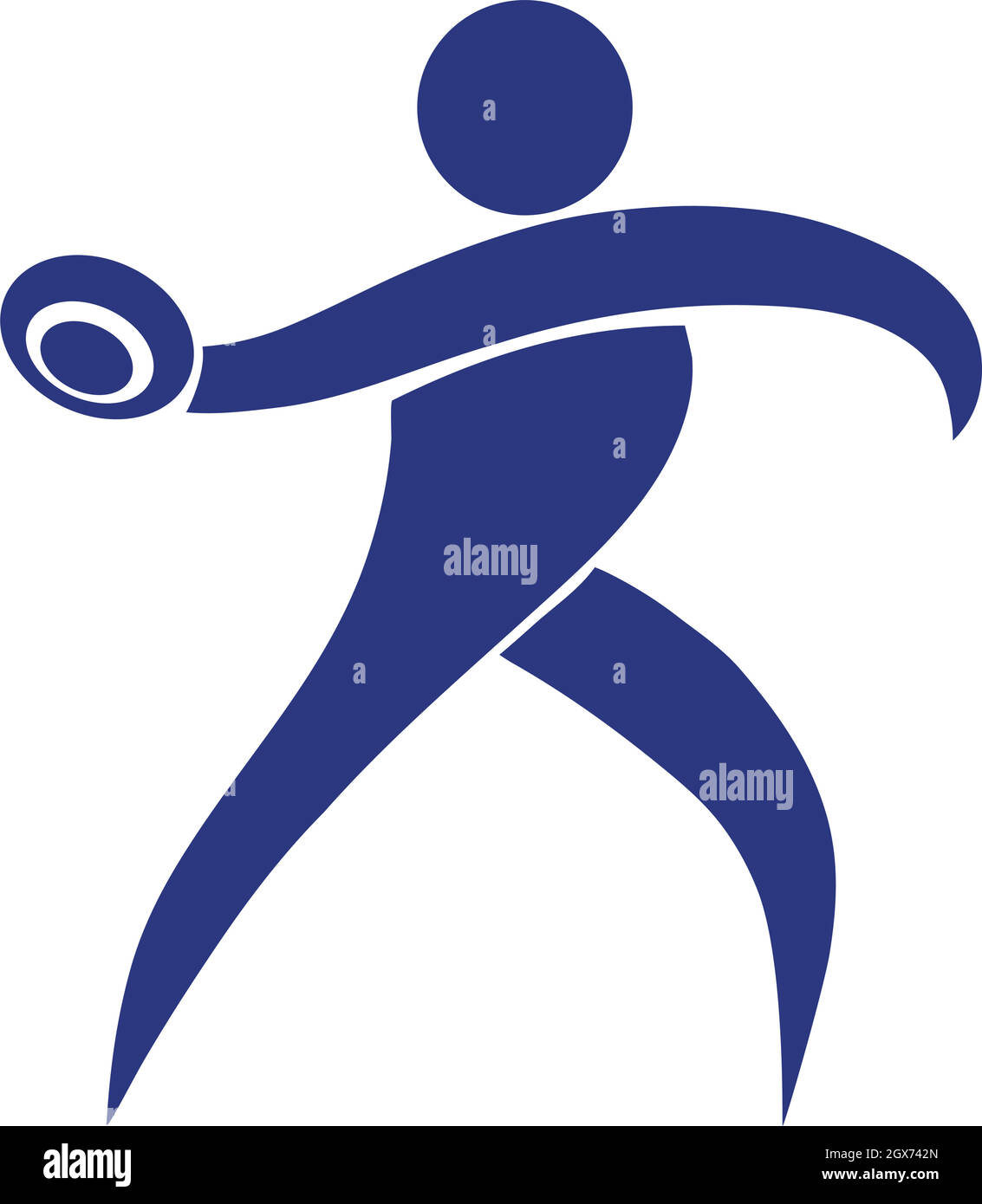 Discus Stock Vector Images - Alamy