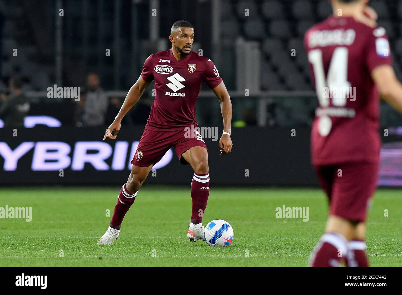 Gleison Bremer of Torino FC in action during the Serie A 2021/22 match ...