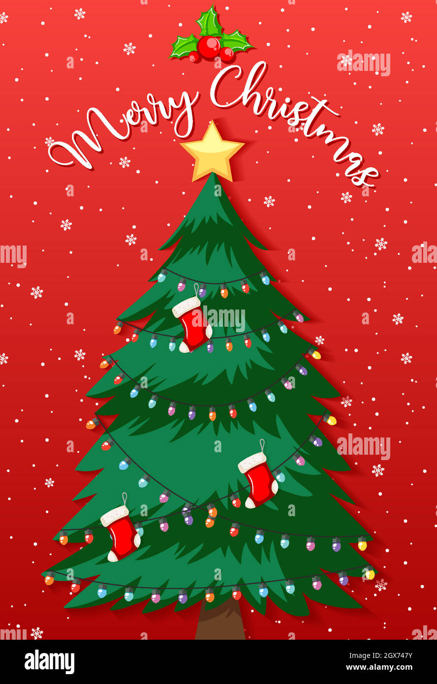 The season decorated Stock Vector Images - Alamy