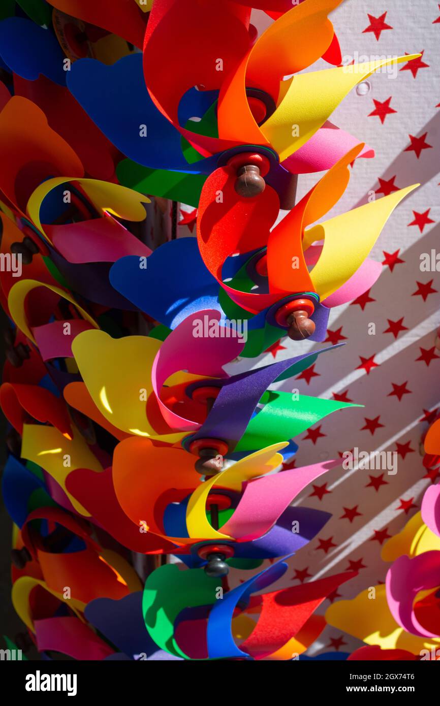 Plastic pinwheels hi-res stock photography and images - Alamy