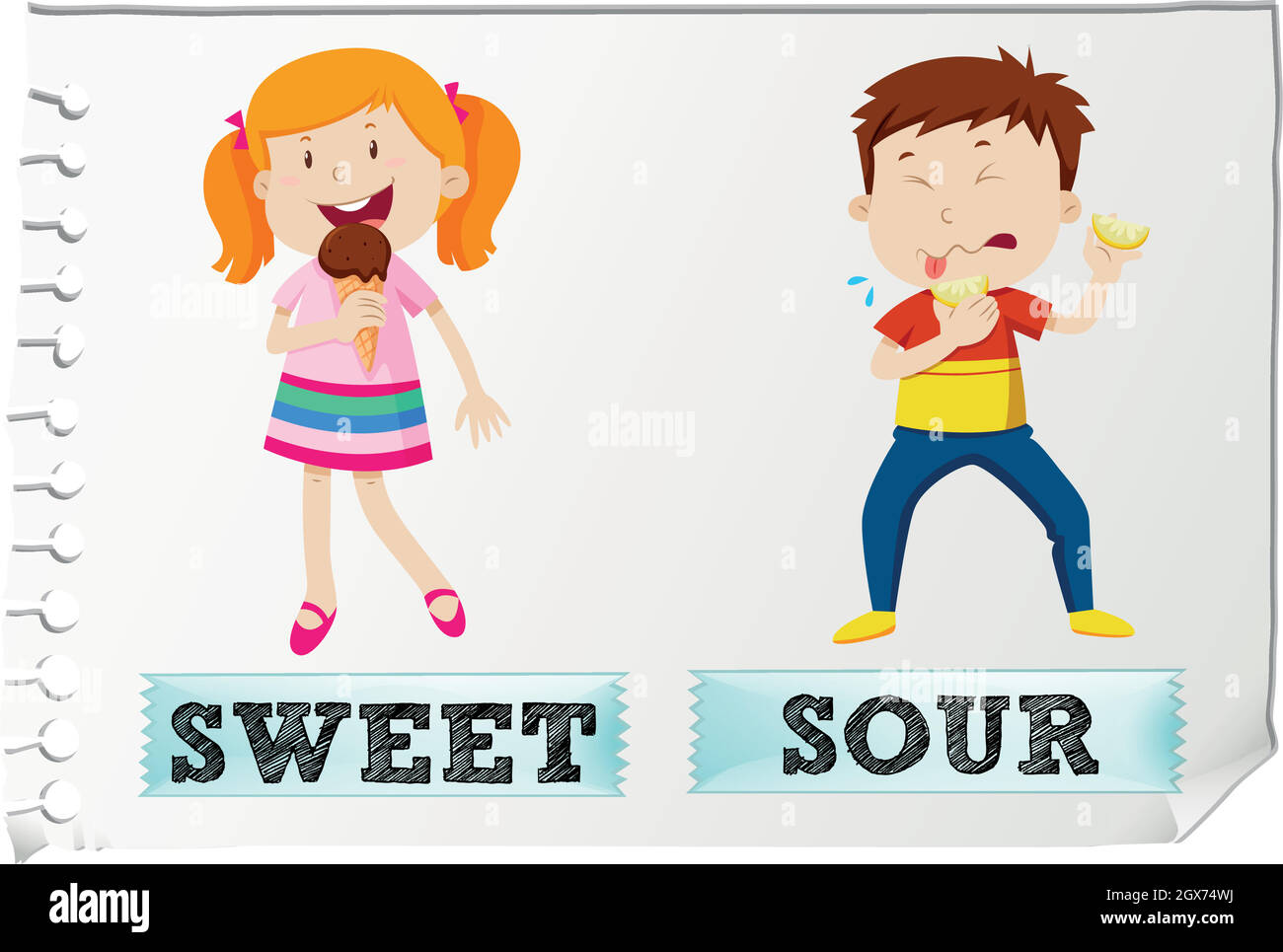 Sweet And Sour Cartoon