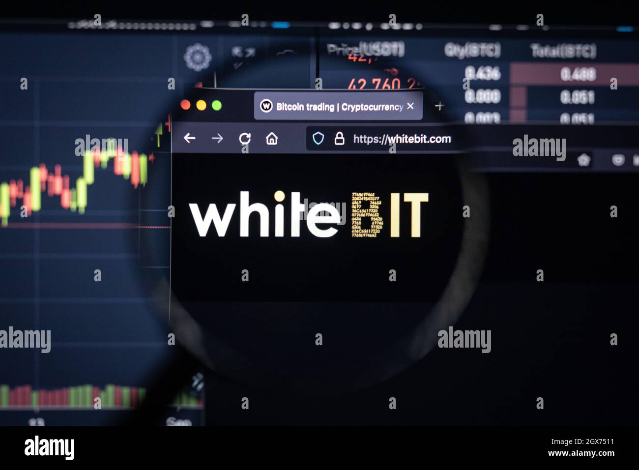 Whitebit logo hi-res stock photography and images - Alamy