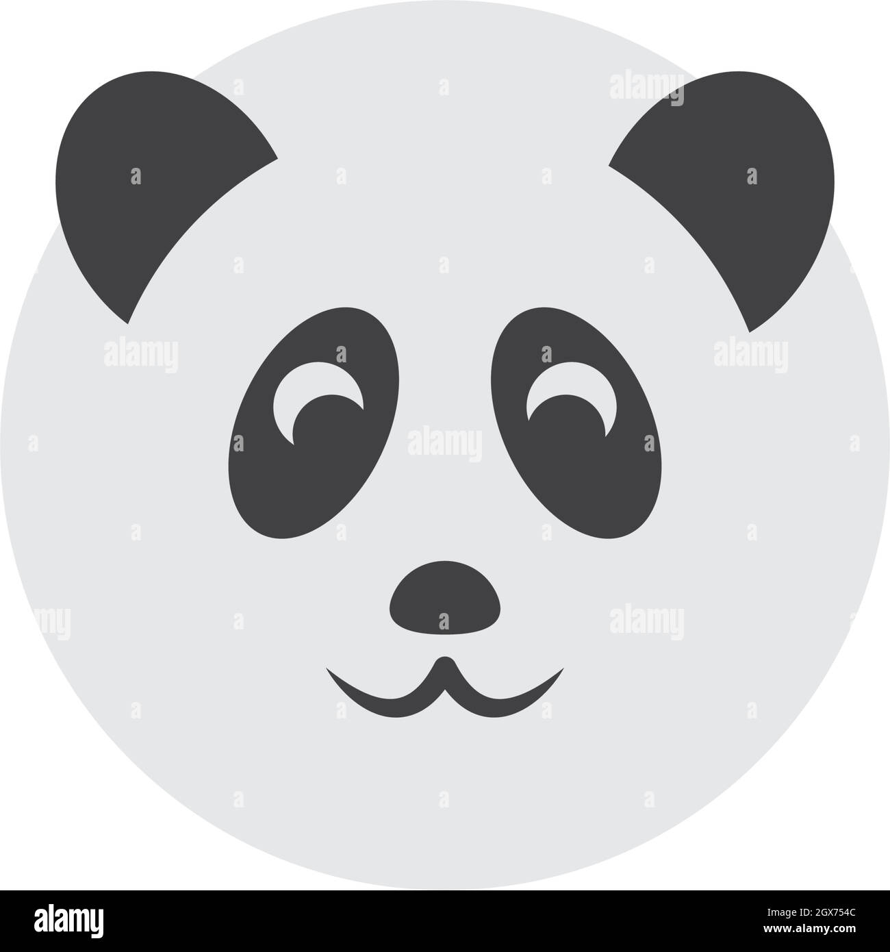 Panda logo vector hi-res stock photography and images - Alamy
