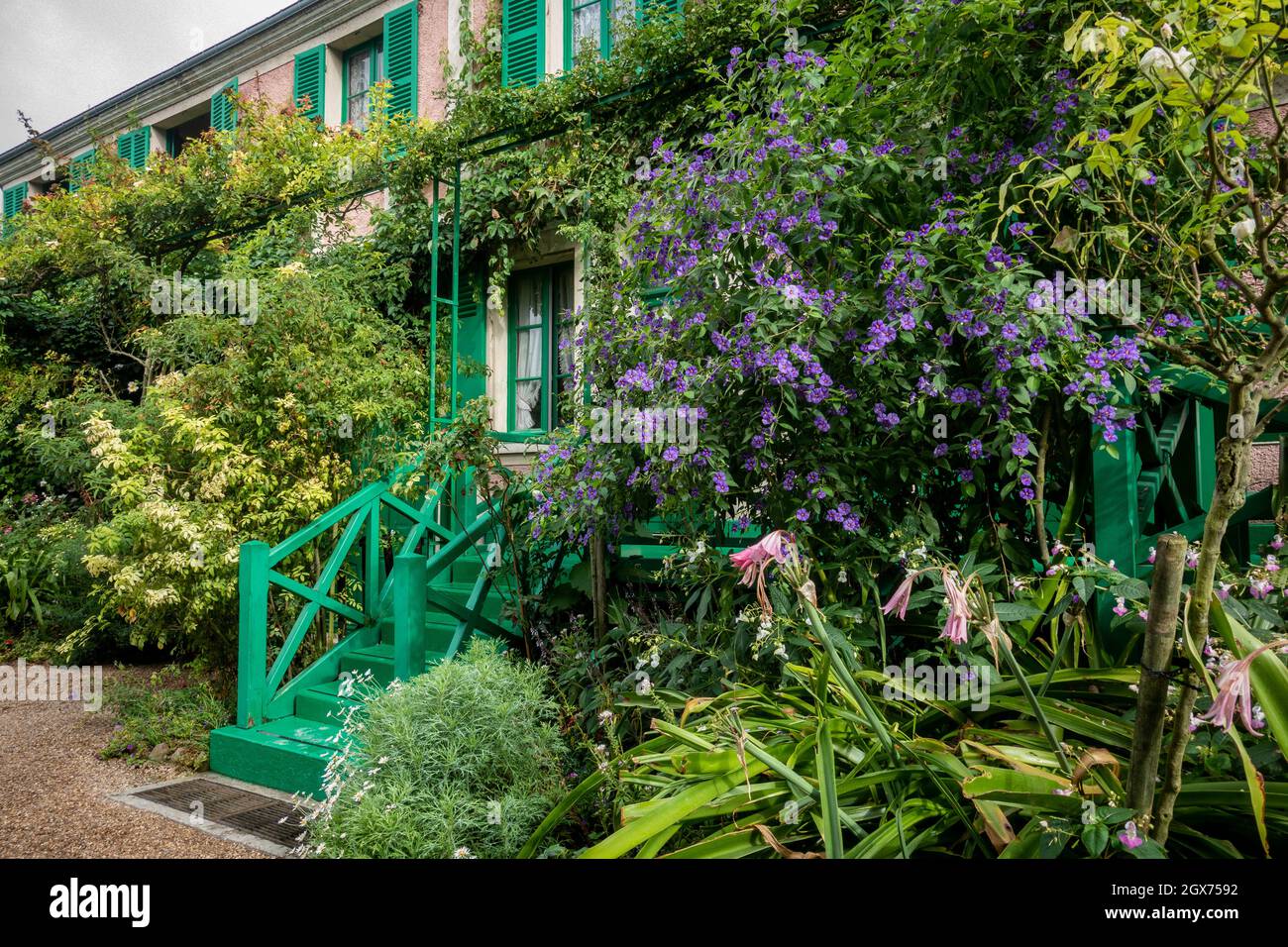 Claude Monet home and gardens in Giverny, France Stock Photo - Alamy