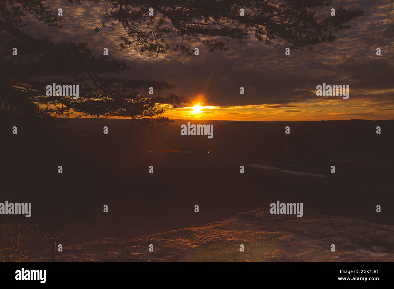 Mountain top Scenes Stock Photo - Alamy