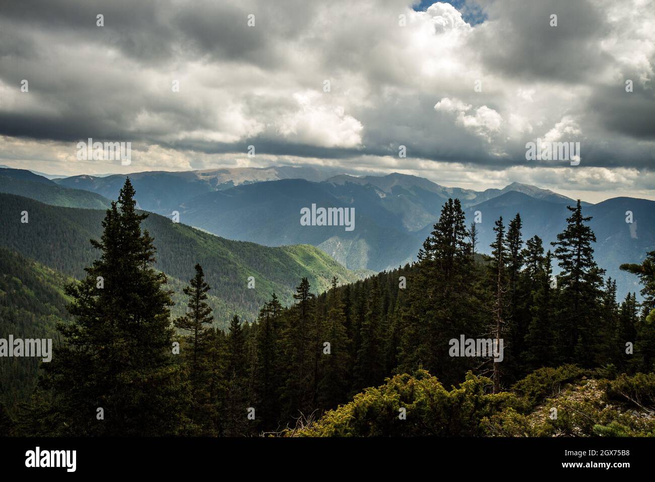 Mountain top Scenes Stock Photo - Alamy