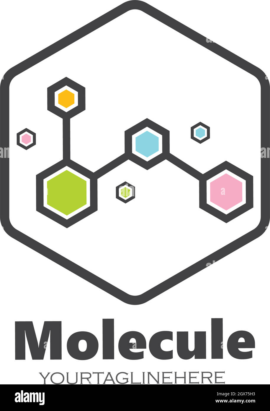 molecule logo vector illustration design Stock Vector Image & Art - Alamy
