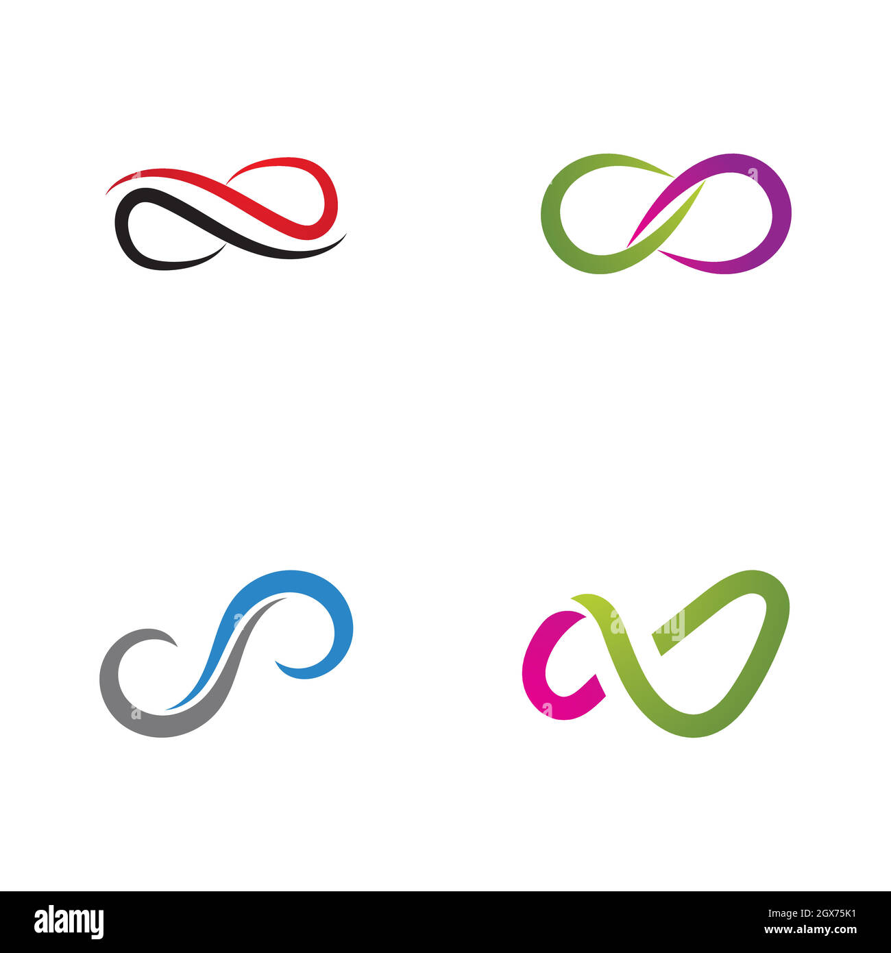 Infinity Design Vector Stock Vector Image & Art - Alamy