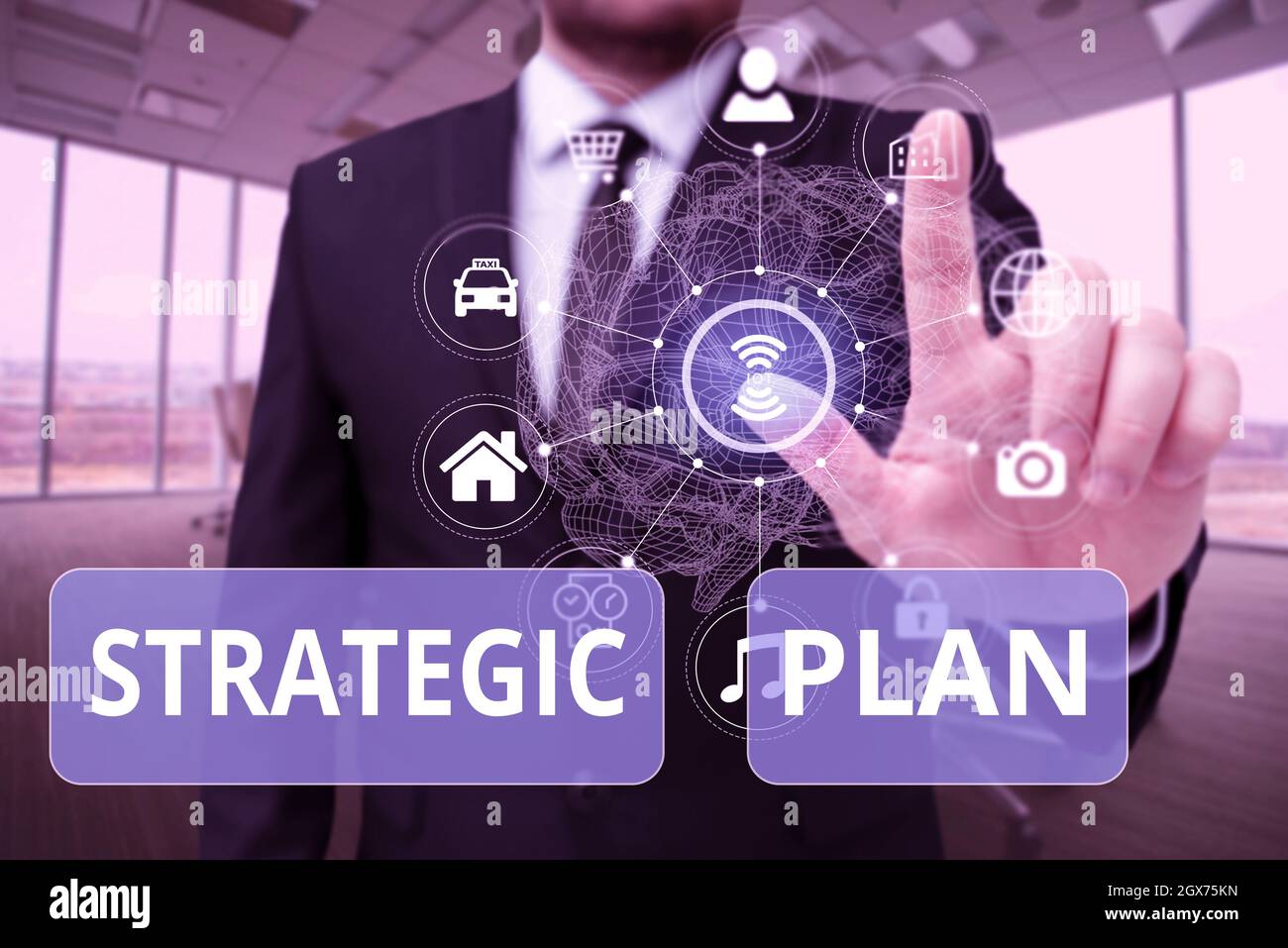 Handwriting text Strategic Plan. Conceptual photo A process of defining ...