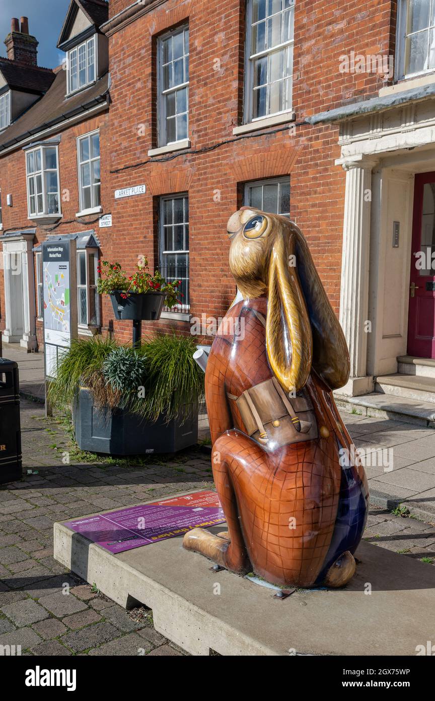 Henry Hare part of the GoGoHares collection still remaing in the town ...