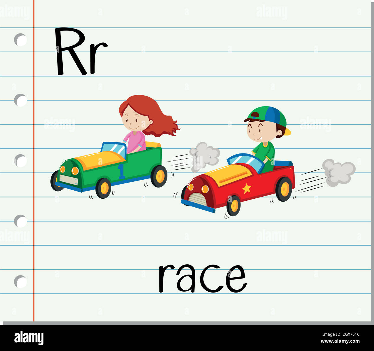 Race font Stock Vector Images - Alamy