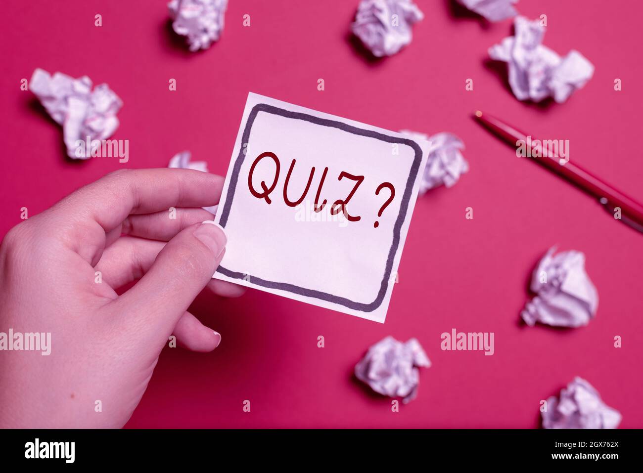 Quiz With Question Mark High Resolution Stock Photography and Images ...