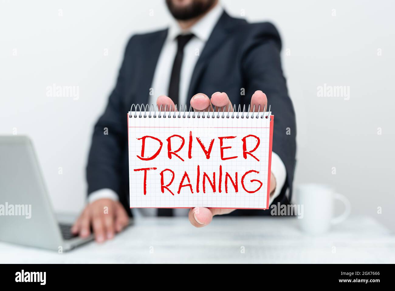 Hand writing sign Driver Training. Business concept course of study ...