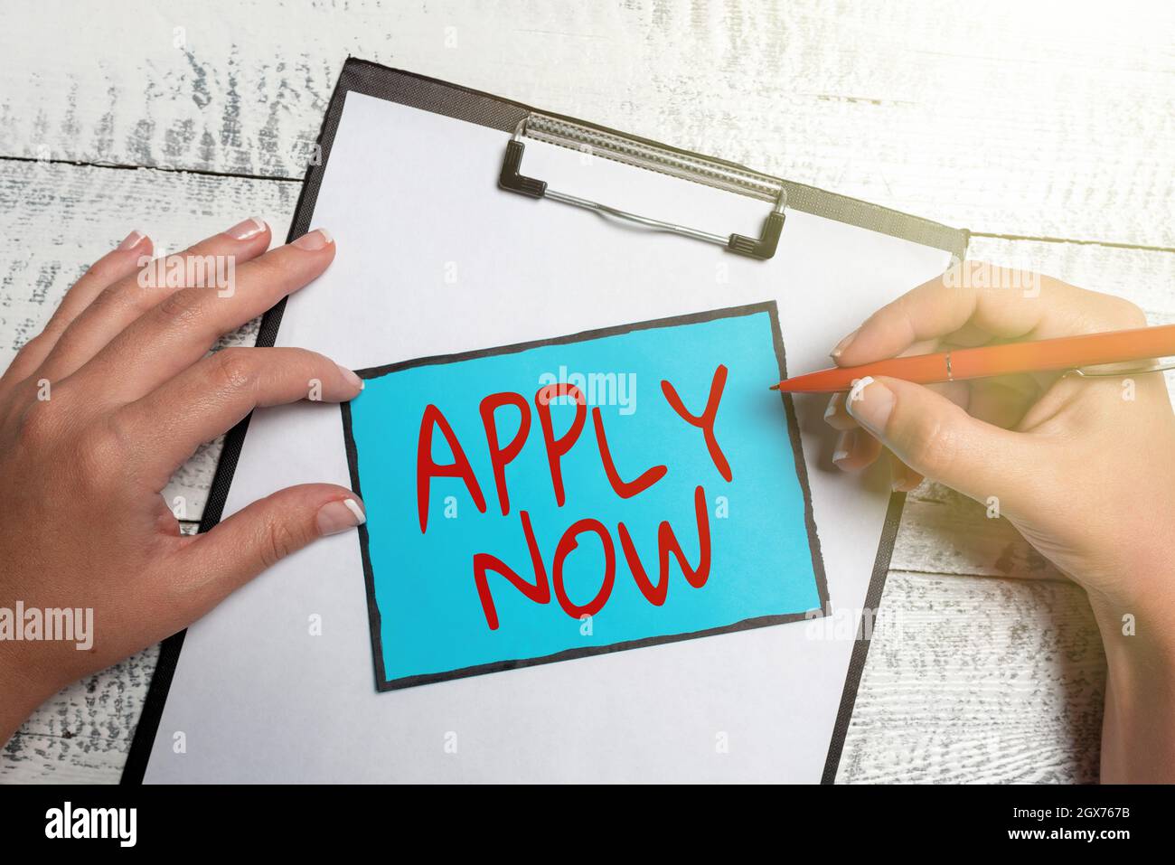 Sign displaying Apply Now. Concept meaning request something officially ...