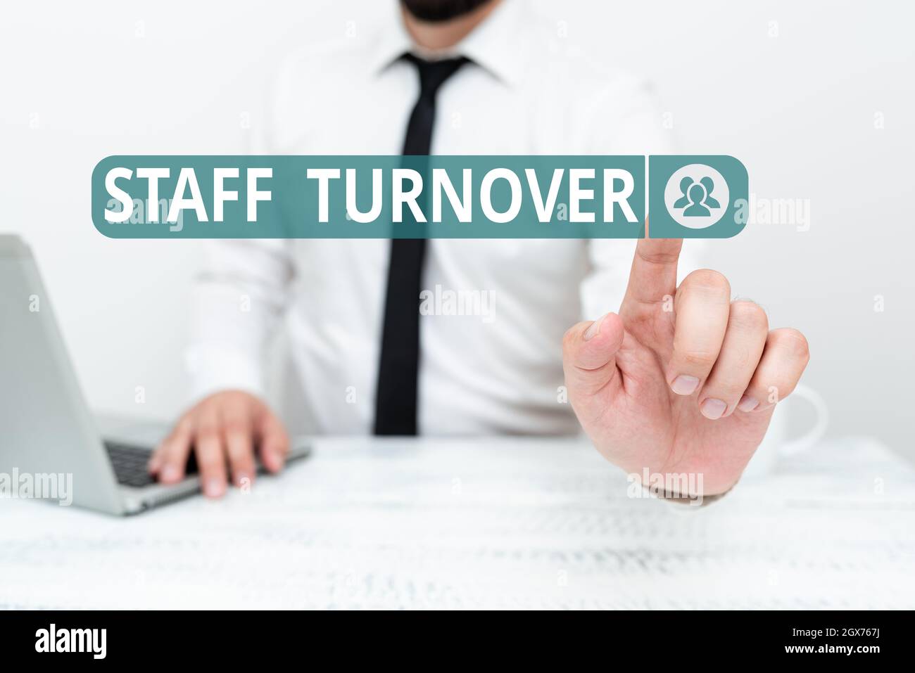 Inspiration showing sign Staff Turnover. Internet Concept The ...